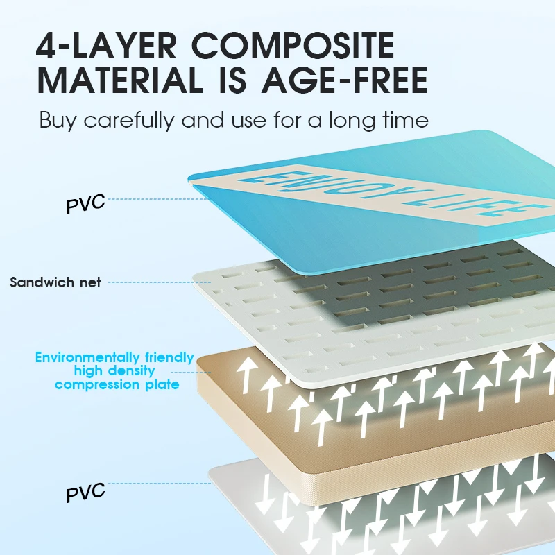 Customizable Size Foldable Swimming Pool Kids Family Rectangular Above ...