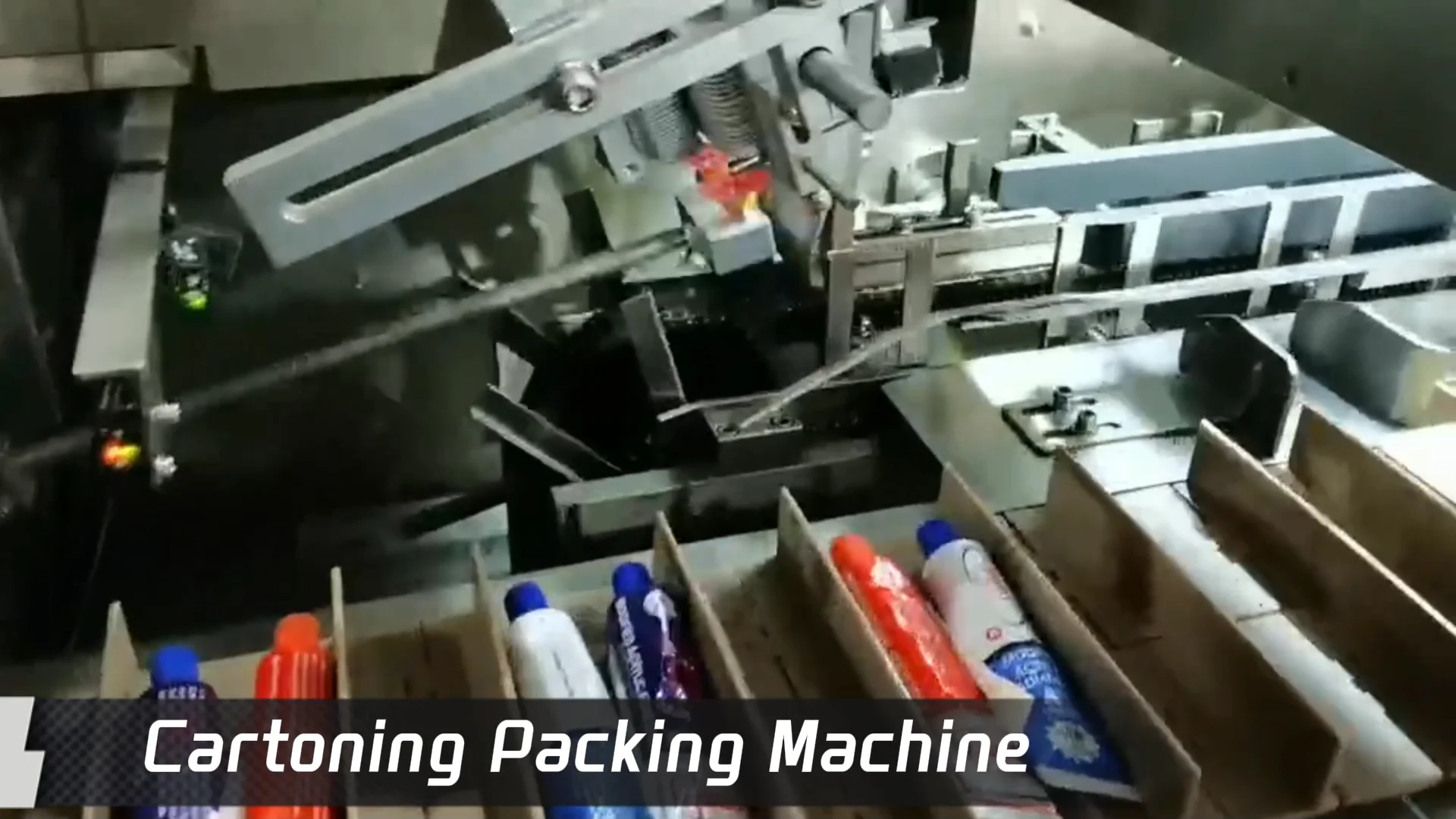 Auto Carton Packing Machine Box Cartoning Machine For Toothpaste - Buy ...