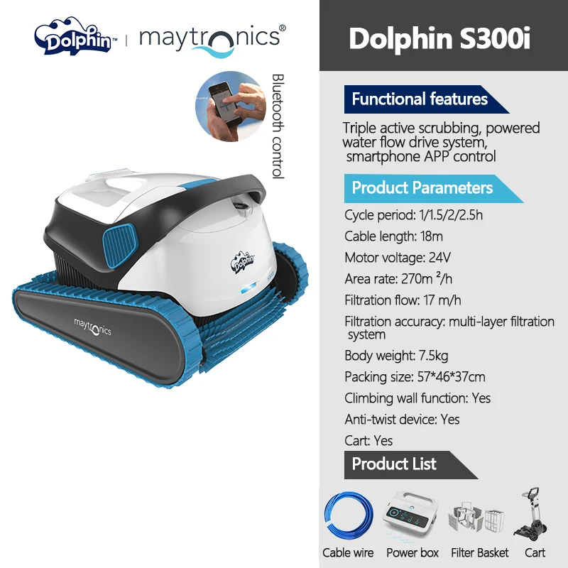 Remote Control Wall Climbing Robot Swimming Pool Cleaning Machine ...
