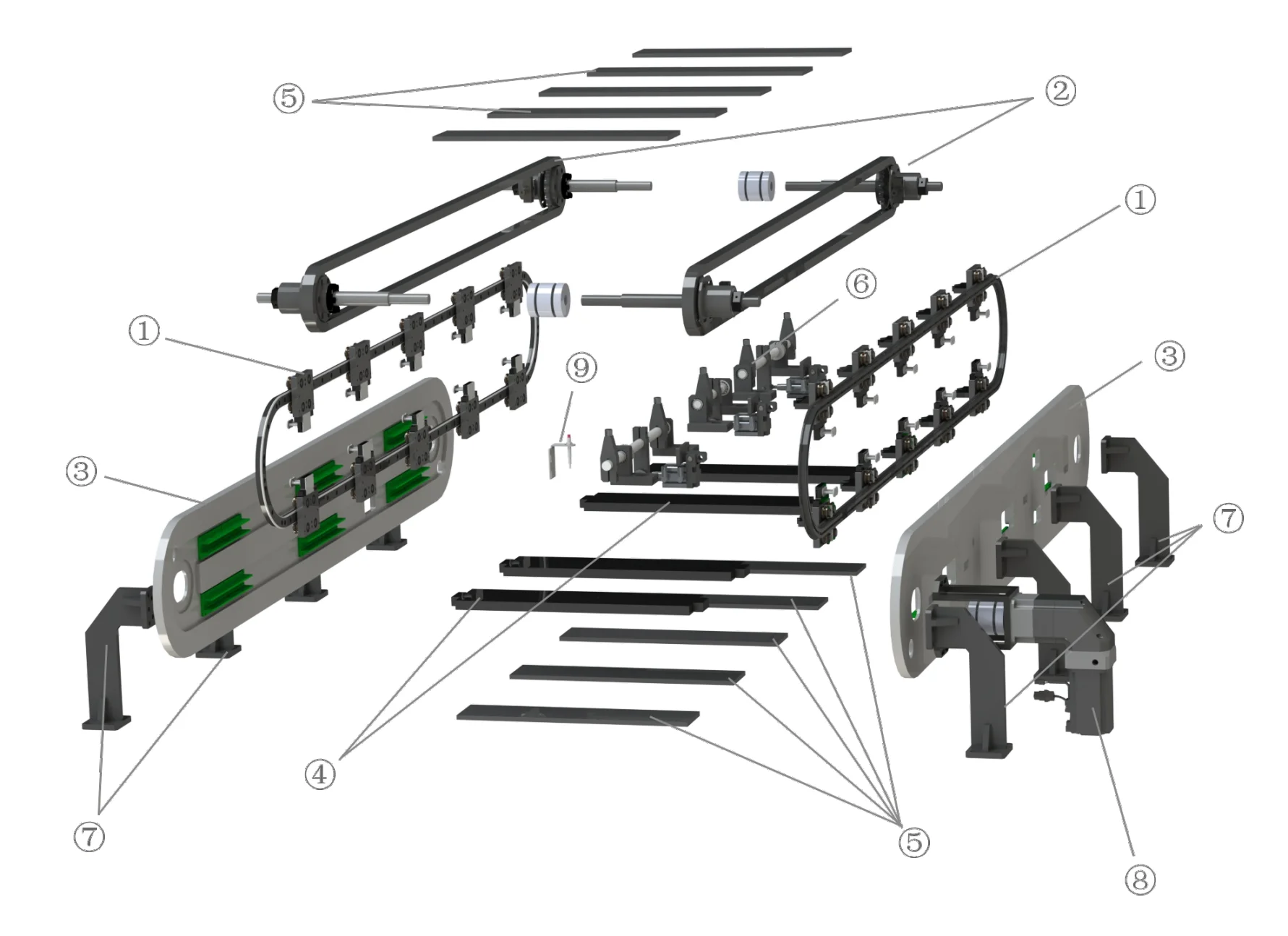 Vertical Installation of Automatic Conveyor Equipment