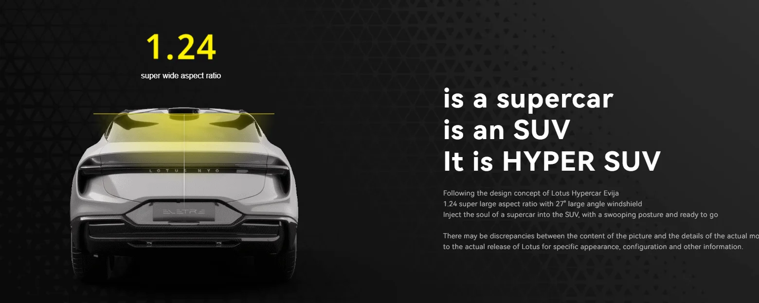 Luxury Electric Car Lotus Nyo Eletre S+ 4wd Super Luxury Sports Car Suv ...