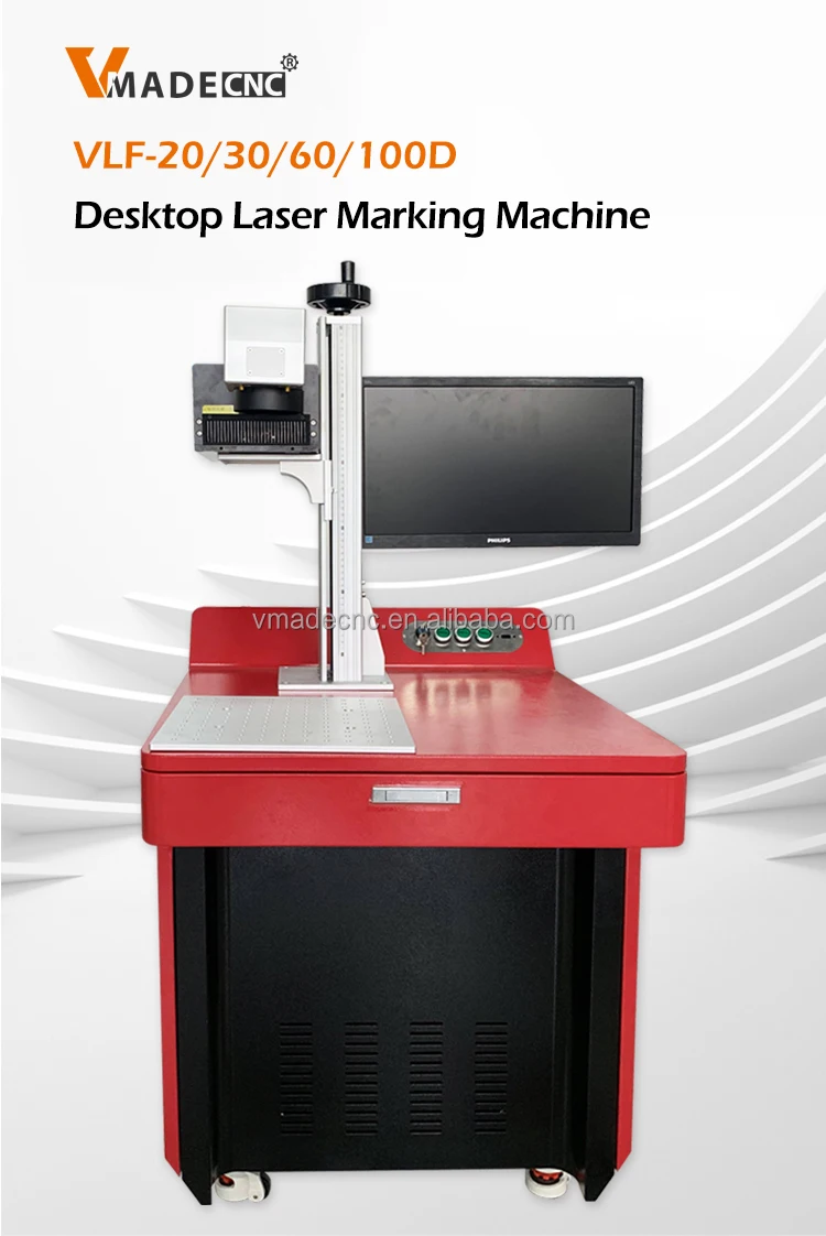 Dhl/tnt/fedex Shipment Raycus 20w 30w 50w 100w Motorized Z Axis Desktop ...