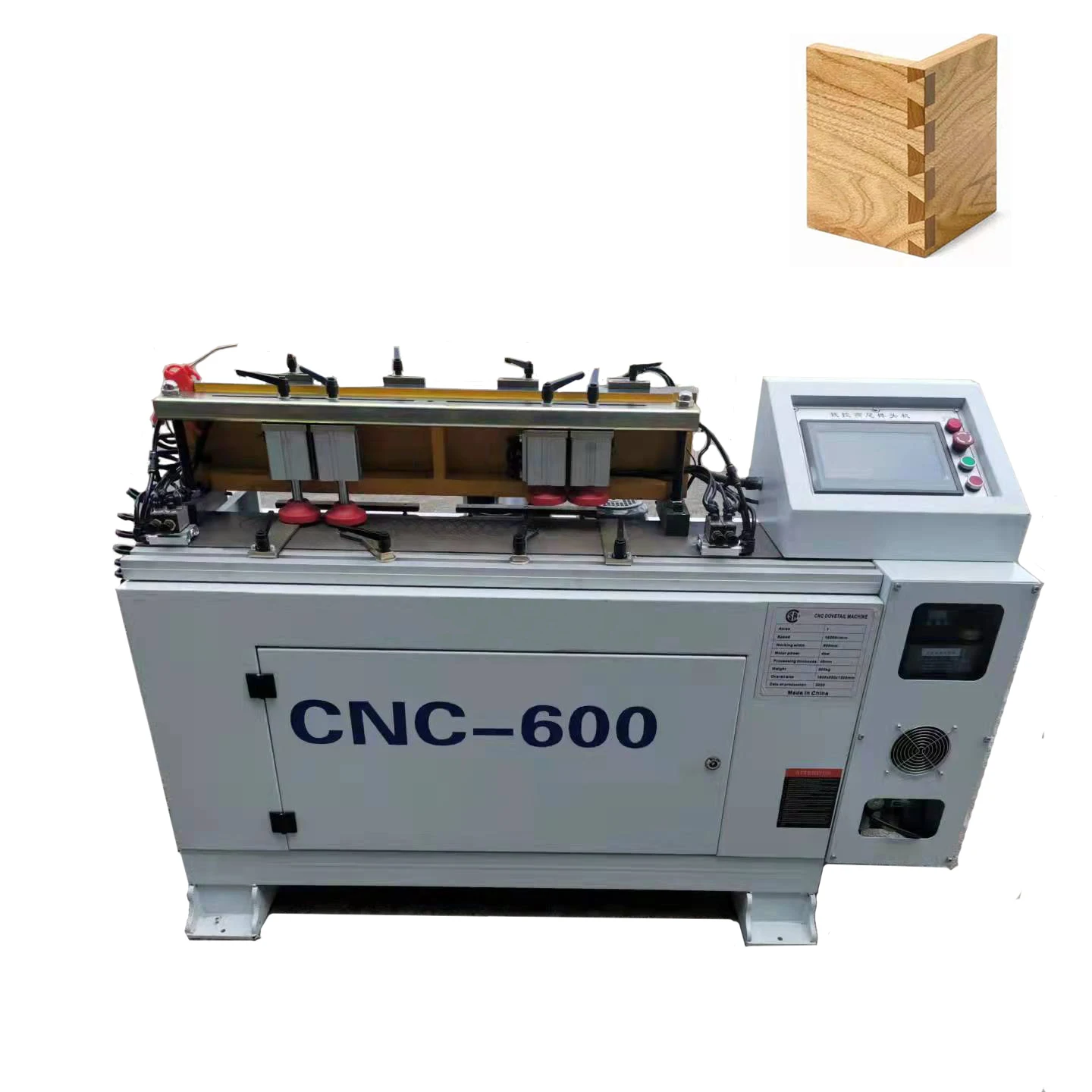Cnc-600 Automatic Dovetail Machine Dovetail Joint Tenoning Jig Machine ...
