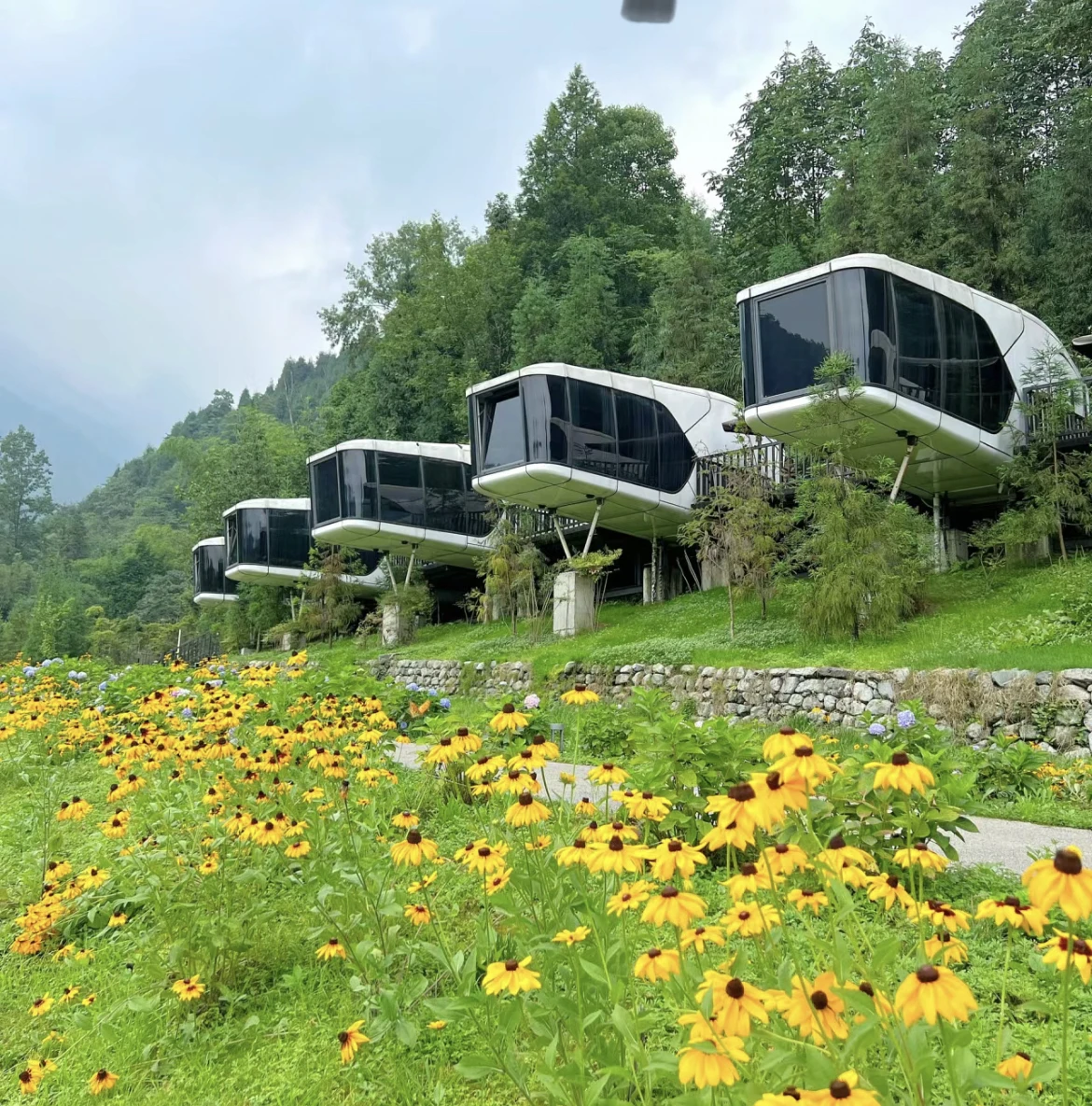 Prefab House Detached House Space Capsule House For Travel Life Style ...