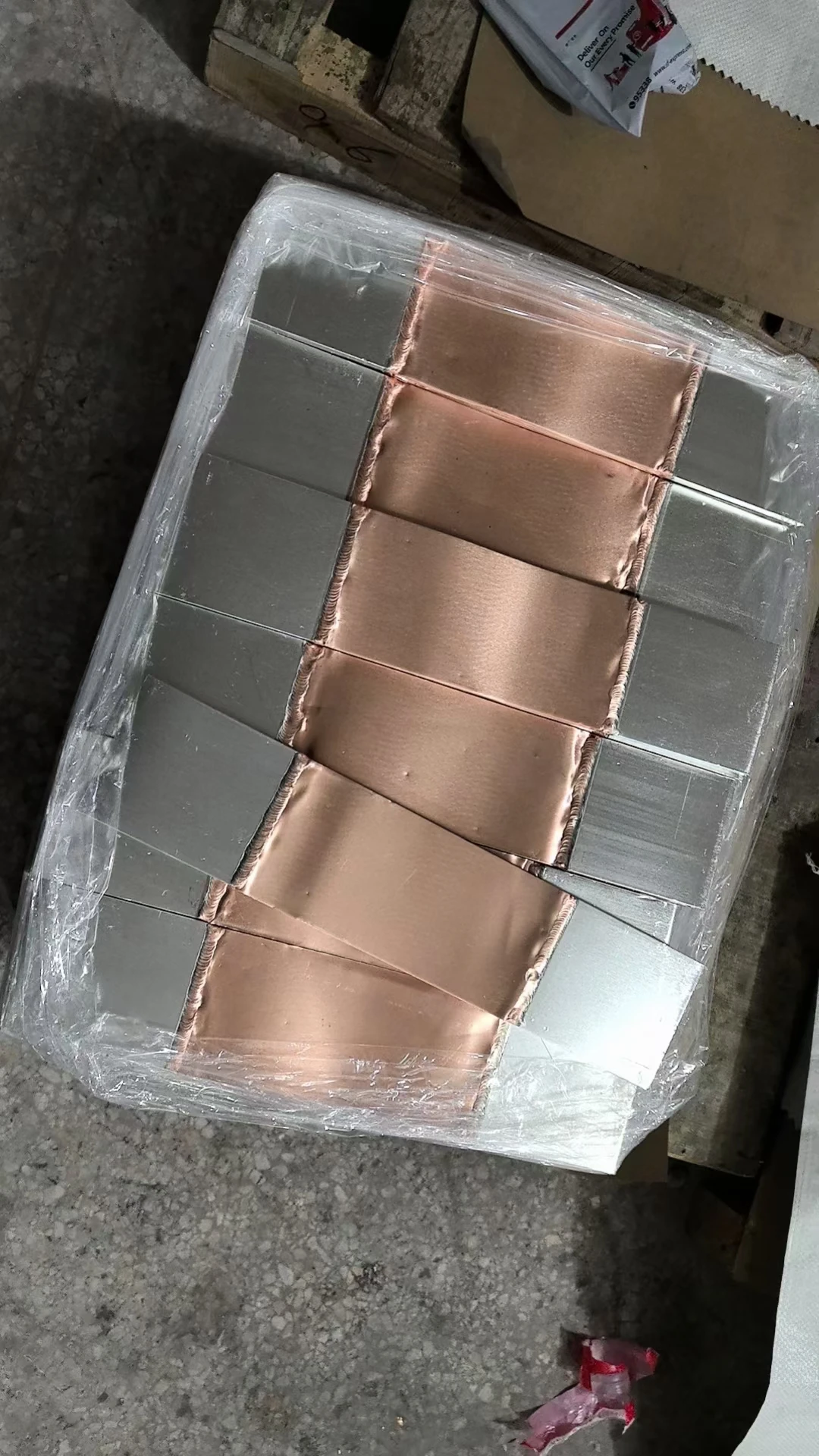 Copper Busbar Connector Flexible Copper Busbar for Electric Arc Furnace ...