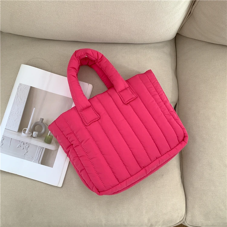 Custom Luxury Stripe Wadding Designer Tote Bag Fashion Handbags