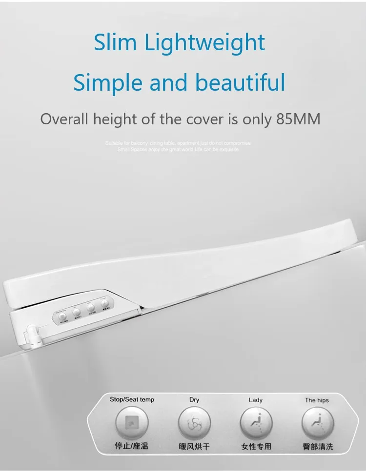 Smart Toilet Seat Cover - Intelligent & Automatic Bathroom