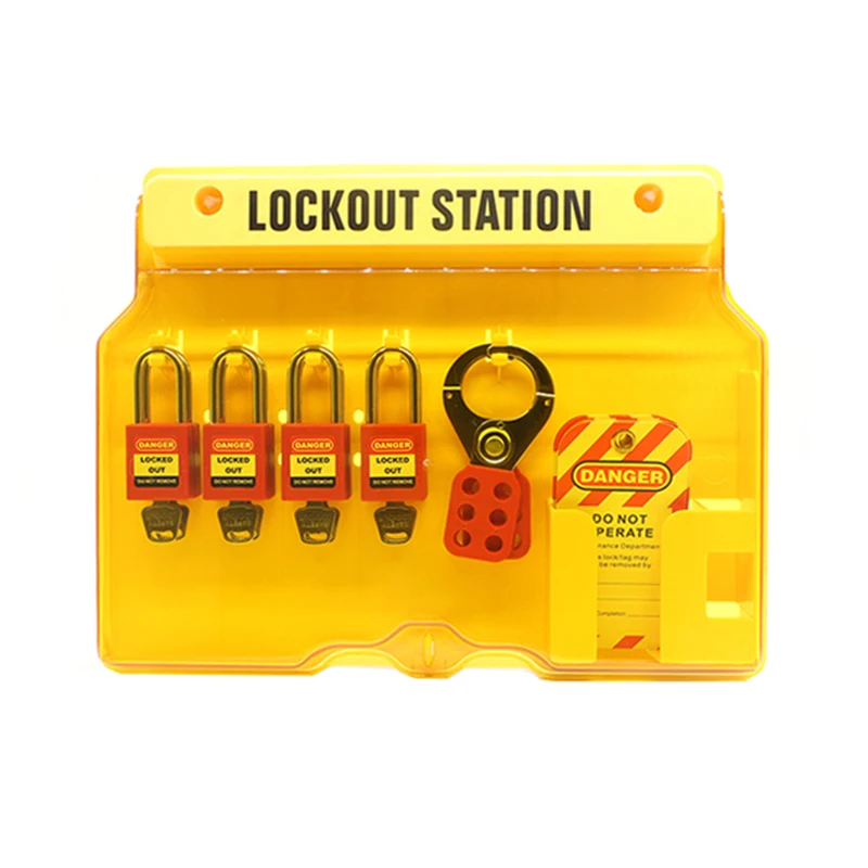 Group OSHA Lockout Tagout Kit,Safety Portable Station Lockout Kit ...
