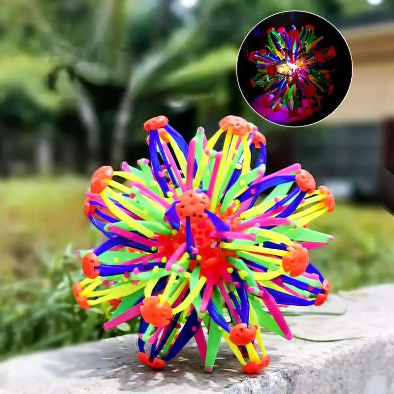 Promotional rainbow Color Expandable Breathing Balls Stress Reliever ...