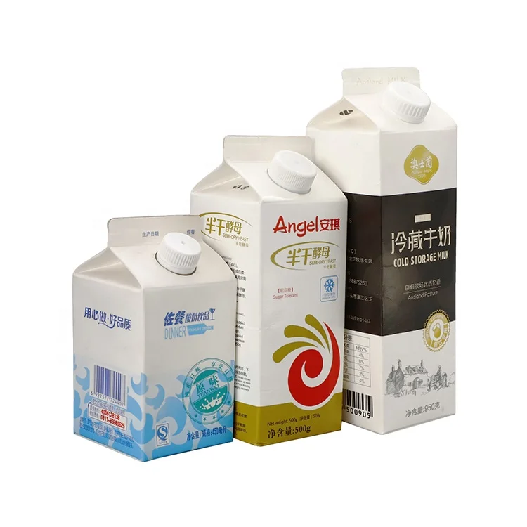 Sinopes Best Price Gable Top Carton Milk Box Packaging - Buy Folding ...