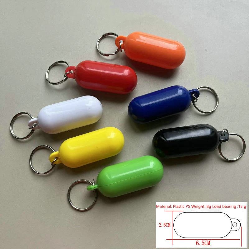 Custom Logo Beach Float Key Chain - Floating PS Keychain