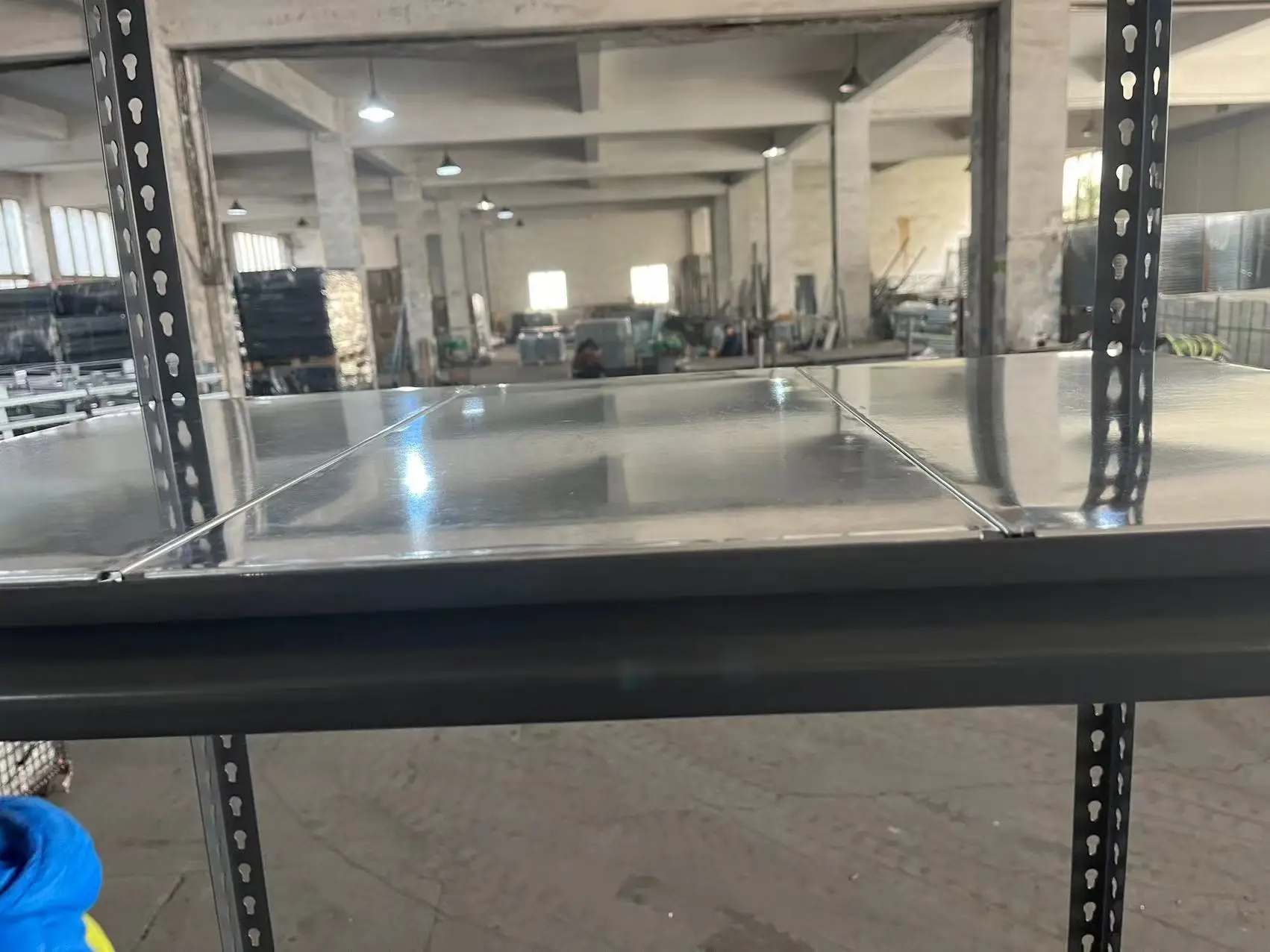 Heavy Duty Double Rivet Shelving - Ideal for Warehouse Storage