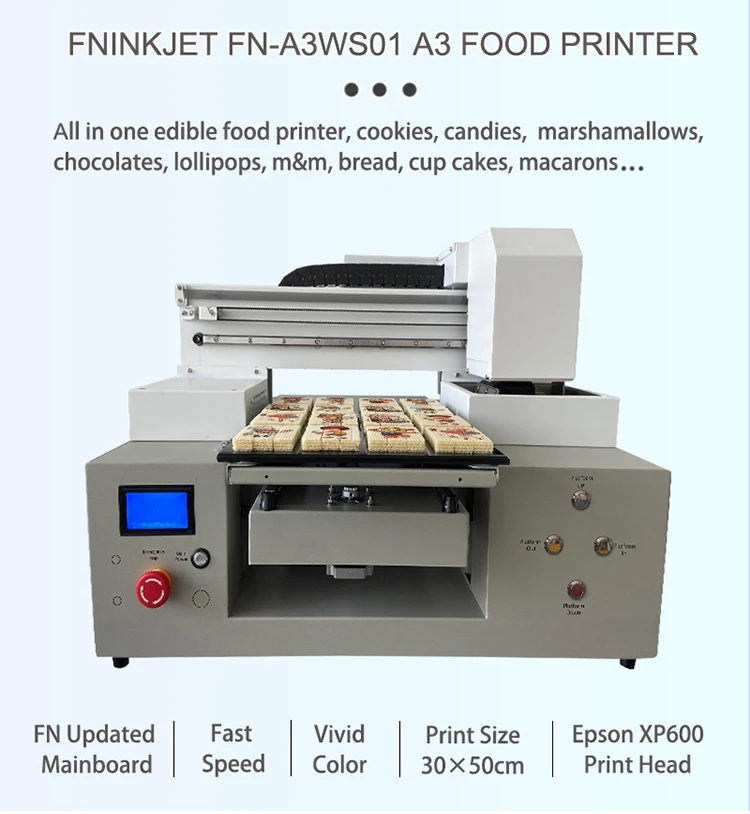 All In One Edible Ink Direct To Food Digital Chocolate-printer Fast ...