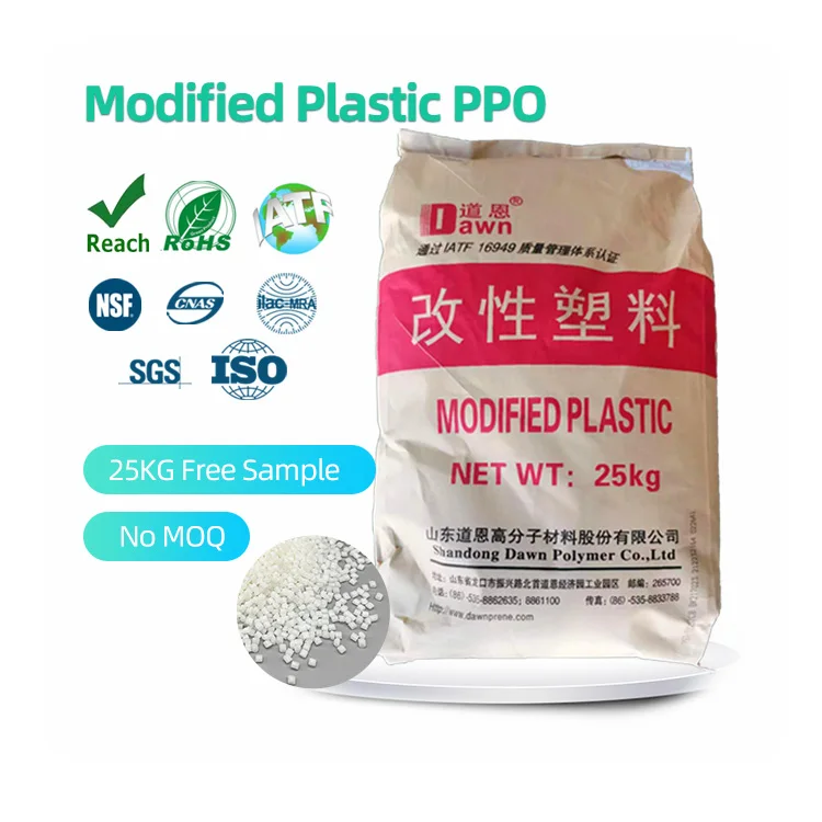 Hydrolysis Resistant PPO Polyphenylene Ether Granules Plastic Raw ...