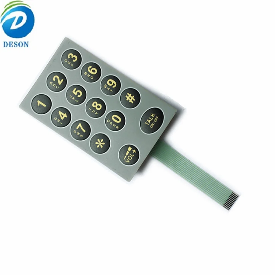 Deson Labels Membrane Control Panel Polycarbonate Membrane Switch ...