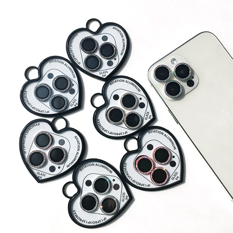 Shining Diamond Camera Lens Screen Protector for Iphone