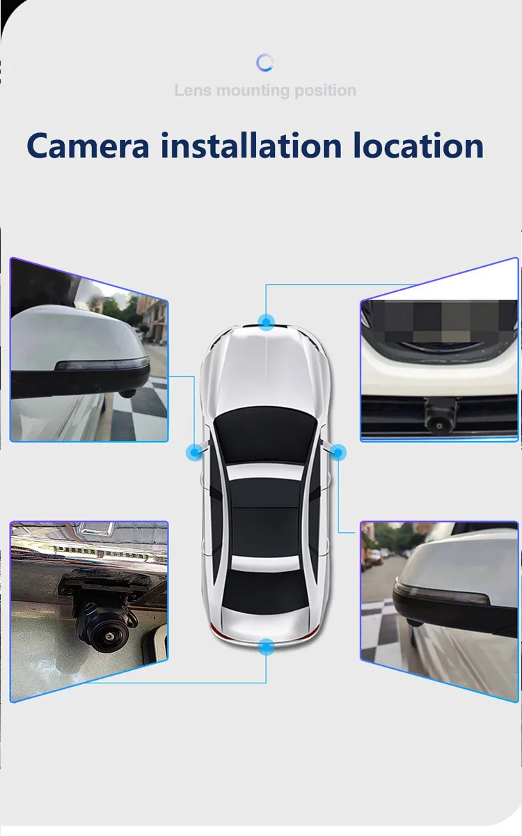Smartour 360 View Car Camera System - AI 3D Surround View