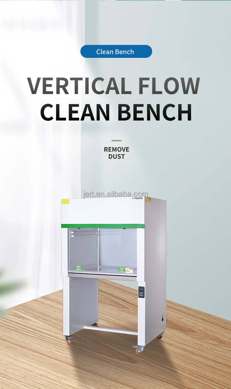 Clean Room Bench Horizontal Laminar Flow Hood Airflow Perpendicular ...