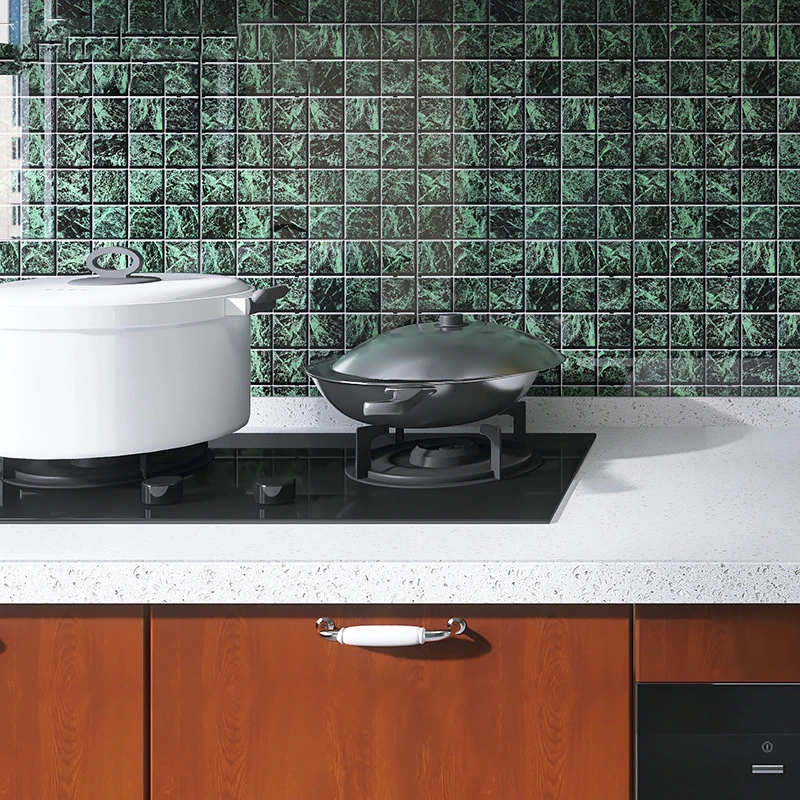 Longstar Latest Hotselling Green Marble Mosaic Tile for Bathroom ...