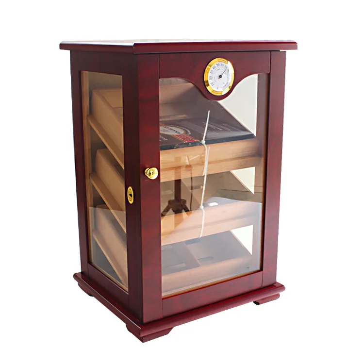 Luxury Large Capacity Commercial Wood Cigar Showcase Rack Display ...