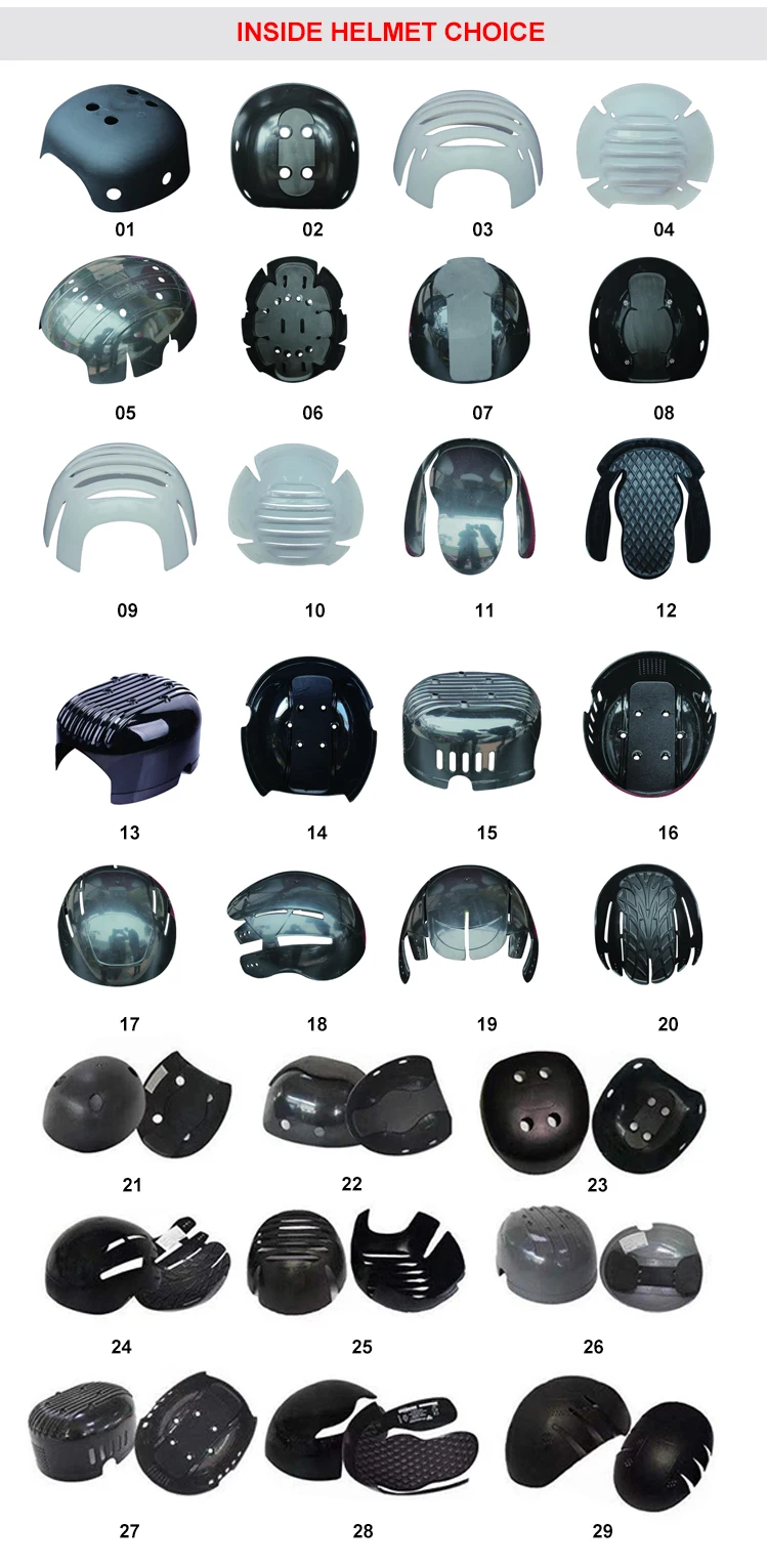 Factory Custom Sports Style Head Protection Reflective Safety Hard Hat ...