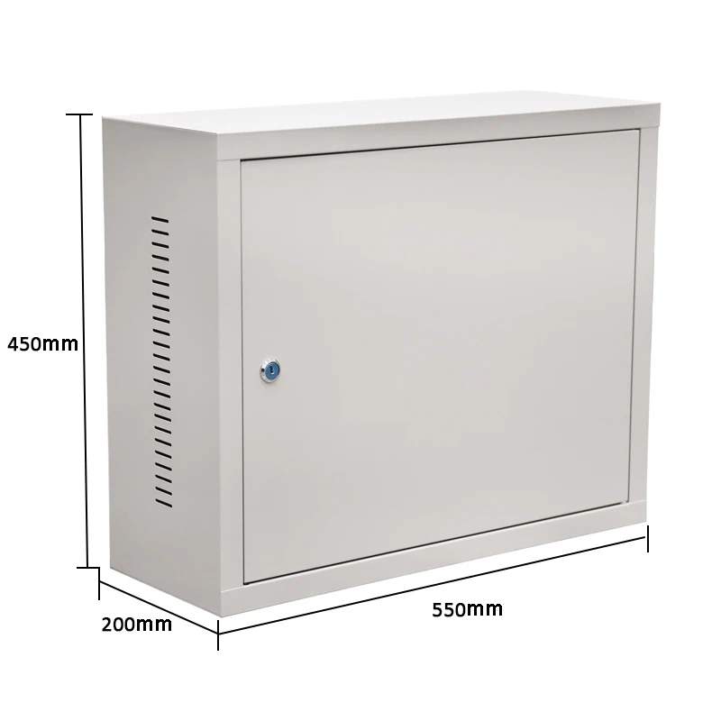 19" Small Network Rack Single Section Network Wall Mounted 3u Cabinet ...