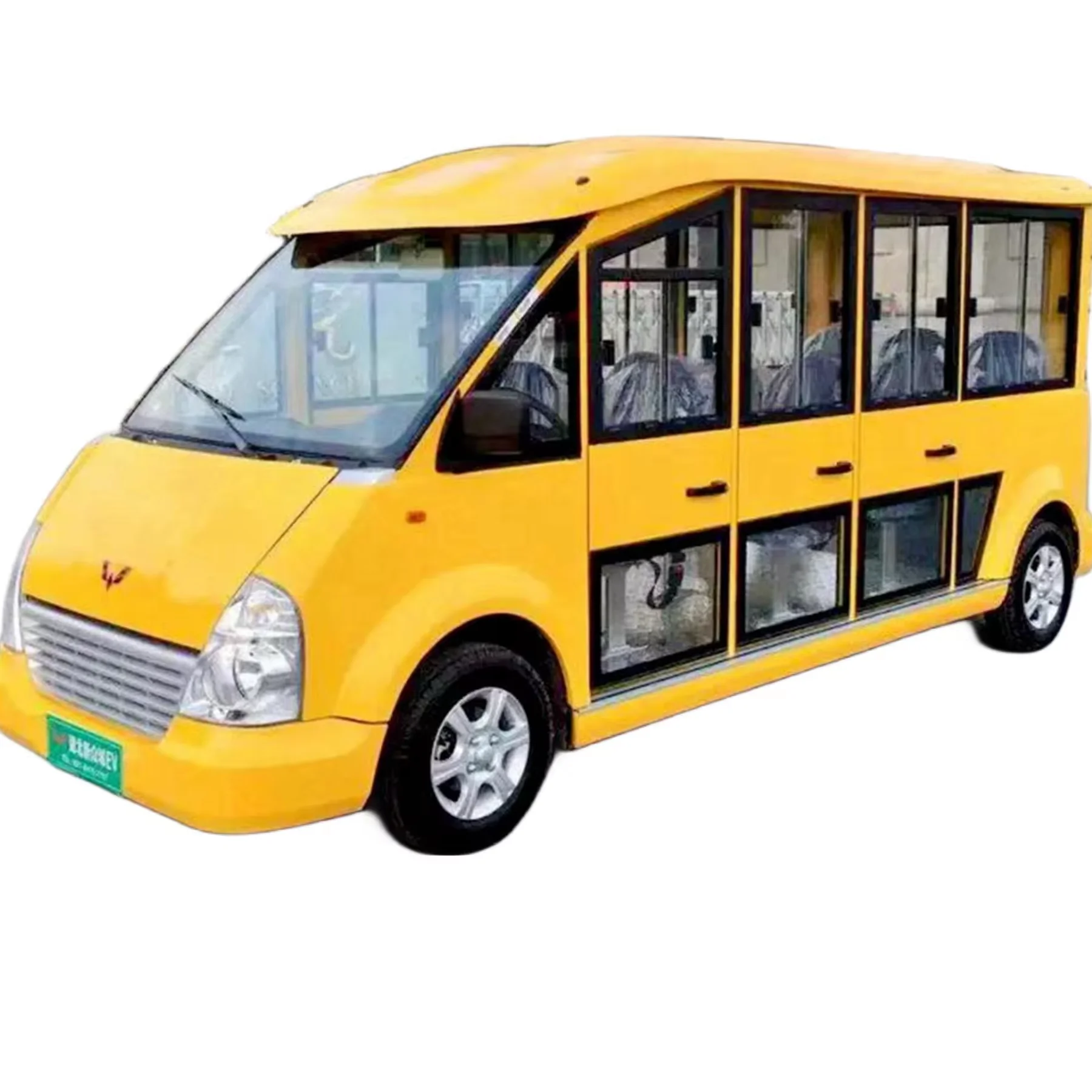 11 Seater Electric Sightseeing Bus Shuttle Bus Tour Car Electric ...