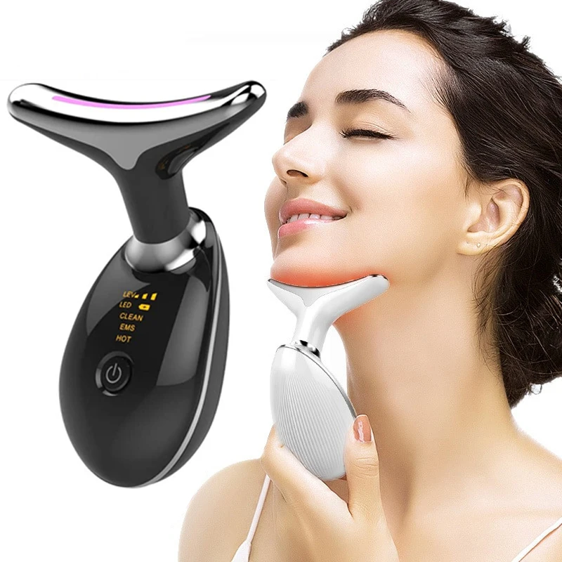 Kks Skin Tightening Facial Lift Neck Lift Beauty Device 3 Colors Led ...
