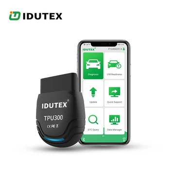 Idutex Tpu-300 Bluetooth Obd2 Dongle With Software Installed For ...