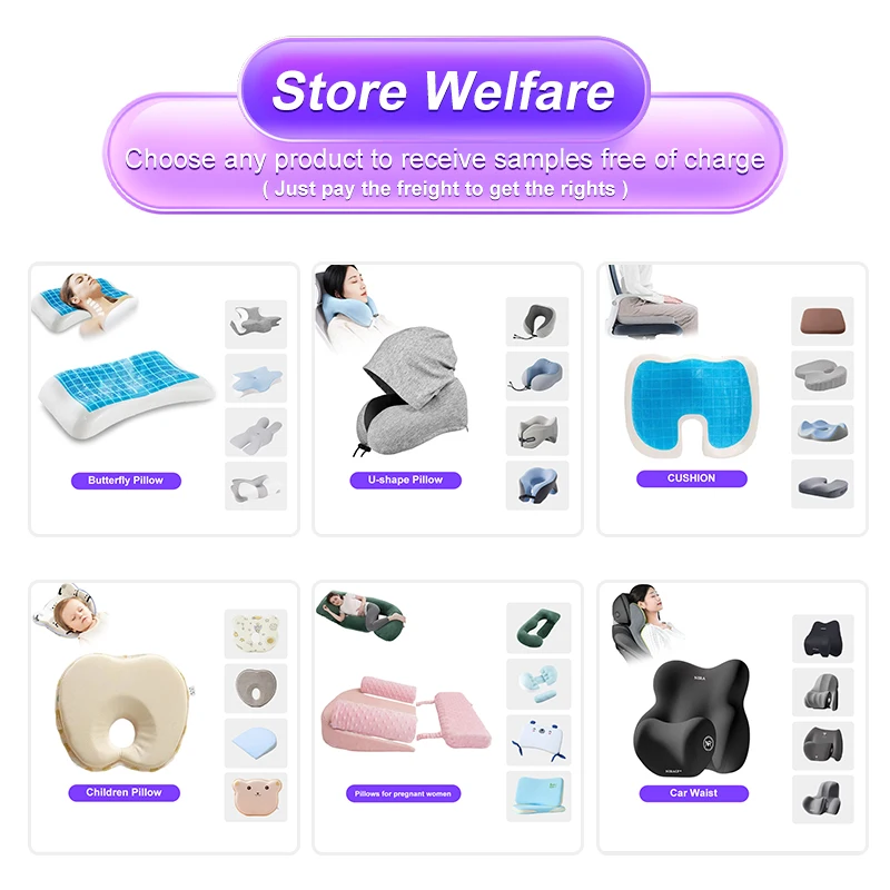 Couple's Relaxation Pillow - Ergonomic Memory Foam Support