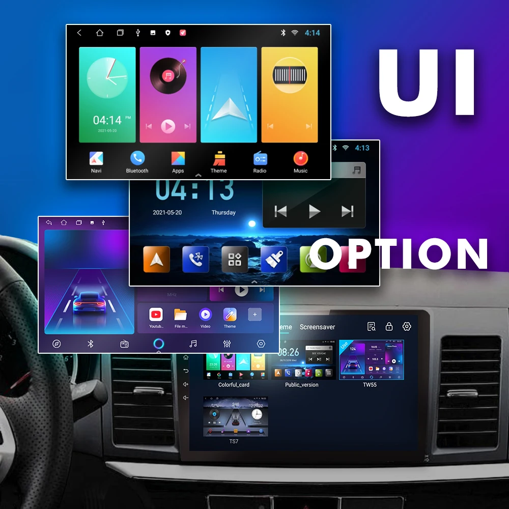 TS7 Universal 9 Inch Double Din Car Stereo Head Unit