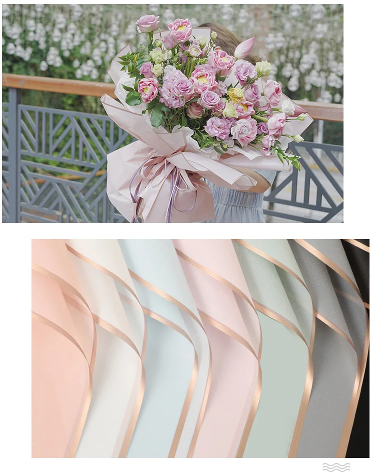 Customized Korean Papel Coreano Flower Wrapper - Waterproof