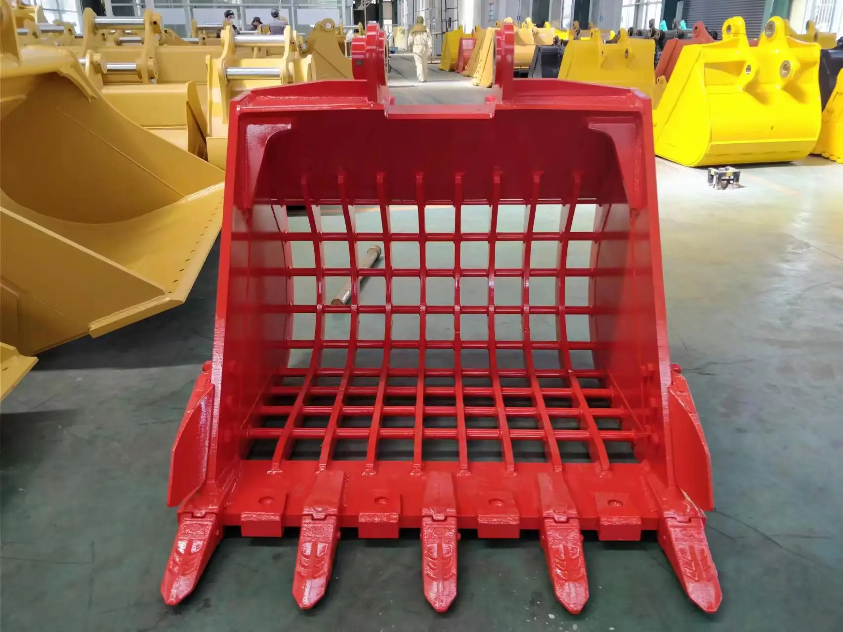 Excavator Attachments Grid Skeleton Bucket For Sale - Buy Excavator ...