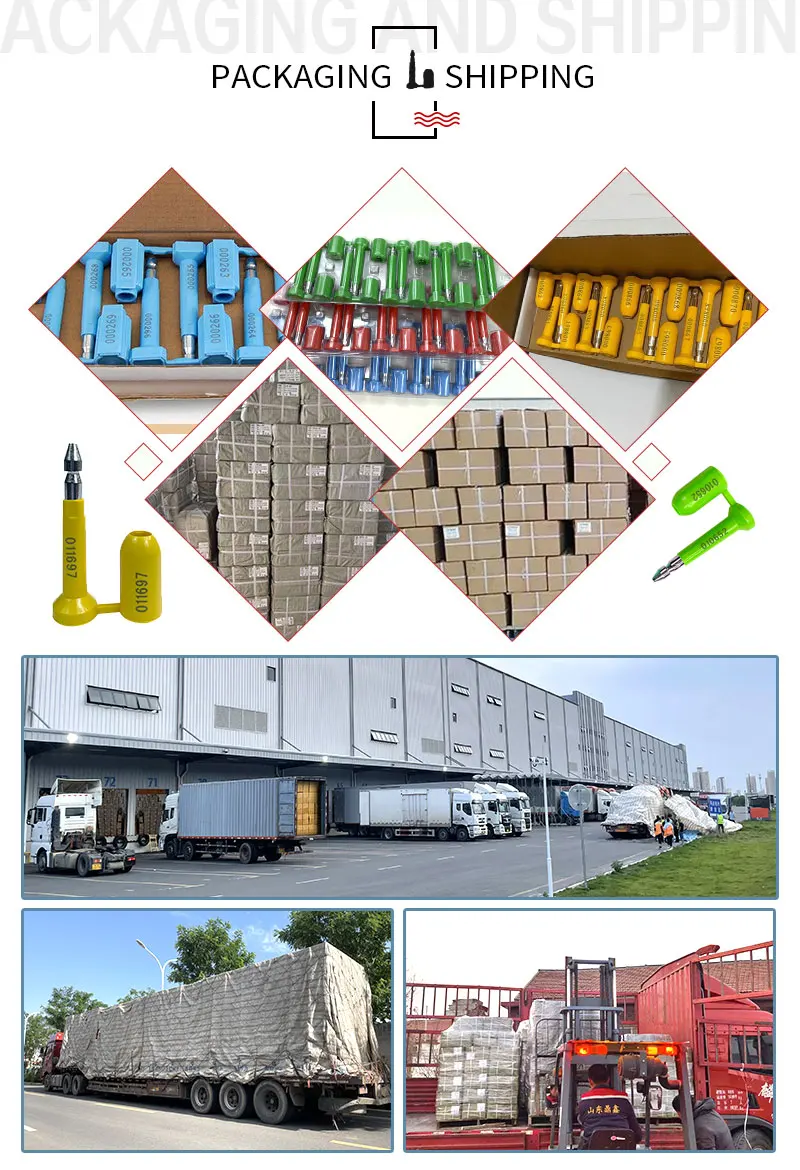 High Security Container Logistics Transportation Bolt Seal Lock From ...