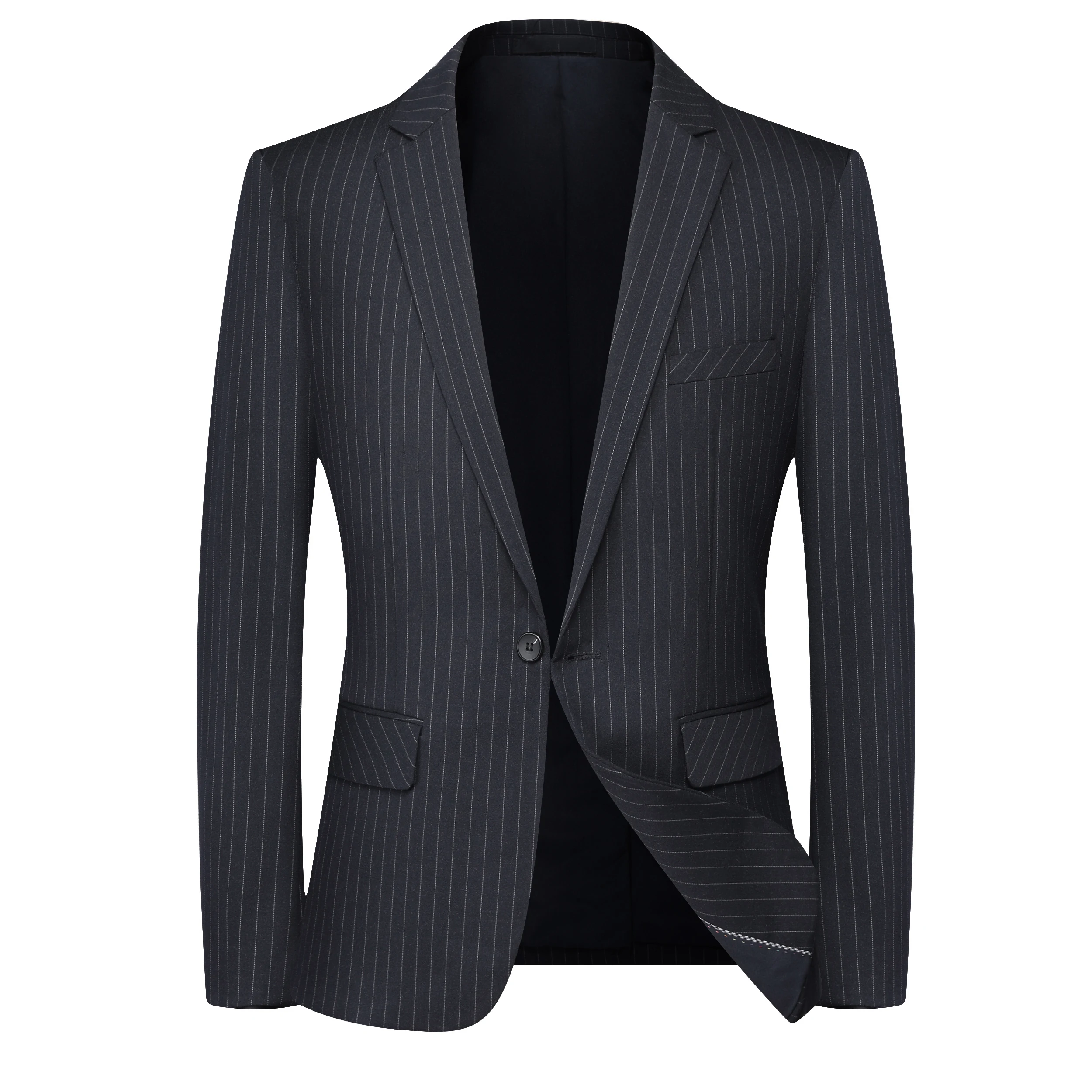 Casual Blazer Suit Jackets Business Work Coats For Men - Buy Autumn Men ...