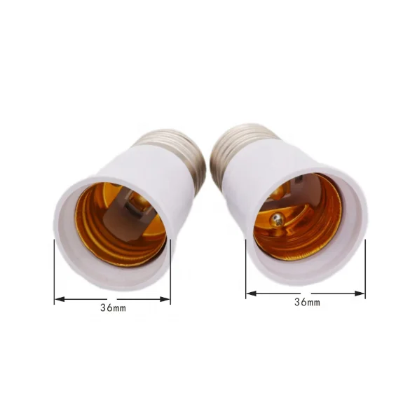 Dudukan Lampu Bohlam E14 to E27 Converter Socket Adapter