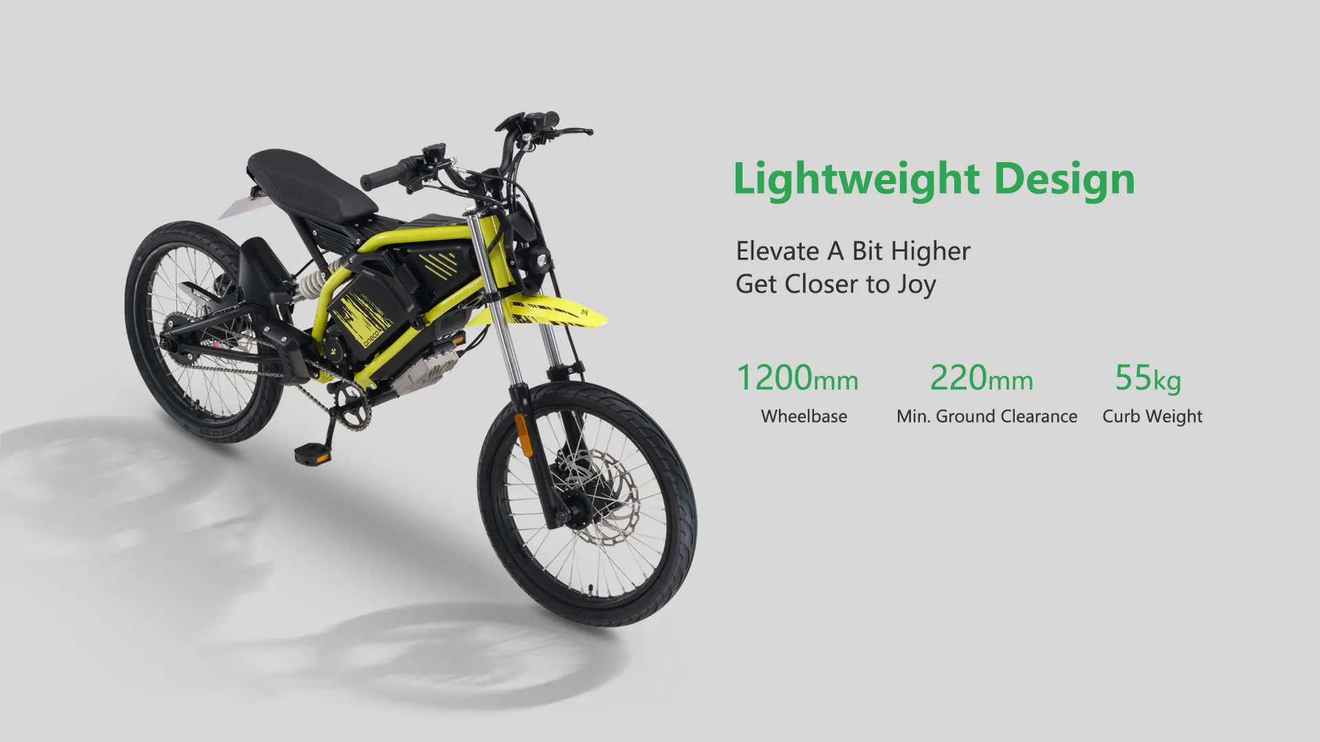 EX1 E Ebike Dirt Electric Bike Battery Bicycle Cycle Off Road Mountain ...