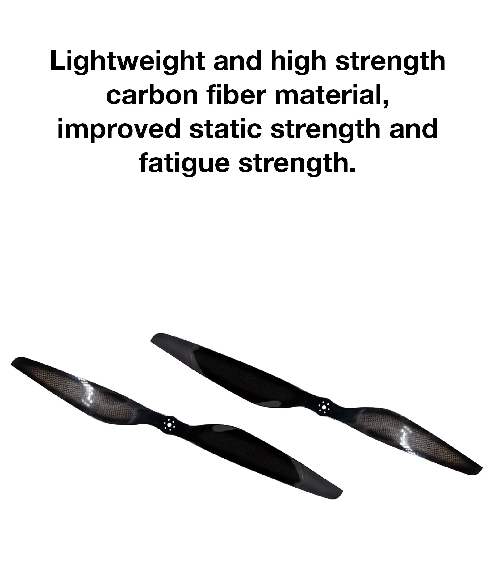 42 Inch Lightweight Carbon Fiber Propeller for BLDC Motor CW CCW ...