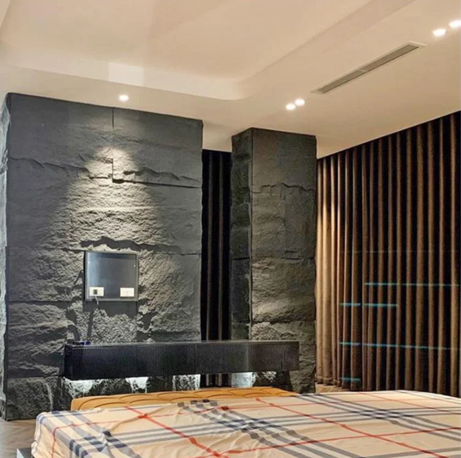Outdoor Wall Panels Faux Rock Flexible Stone Veneer Stone Flex Wall ...