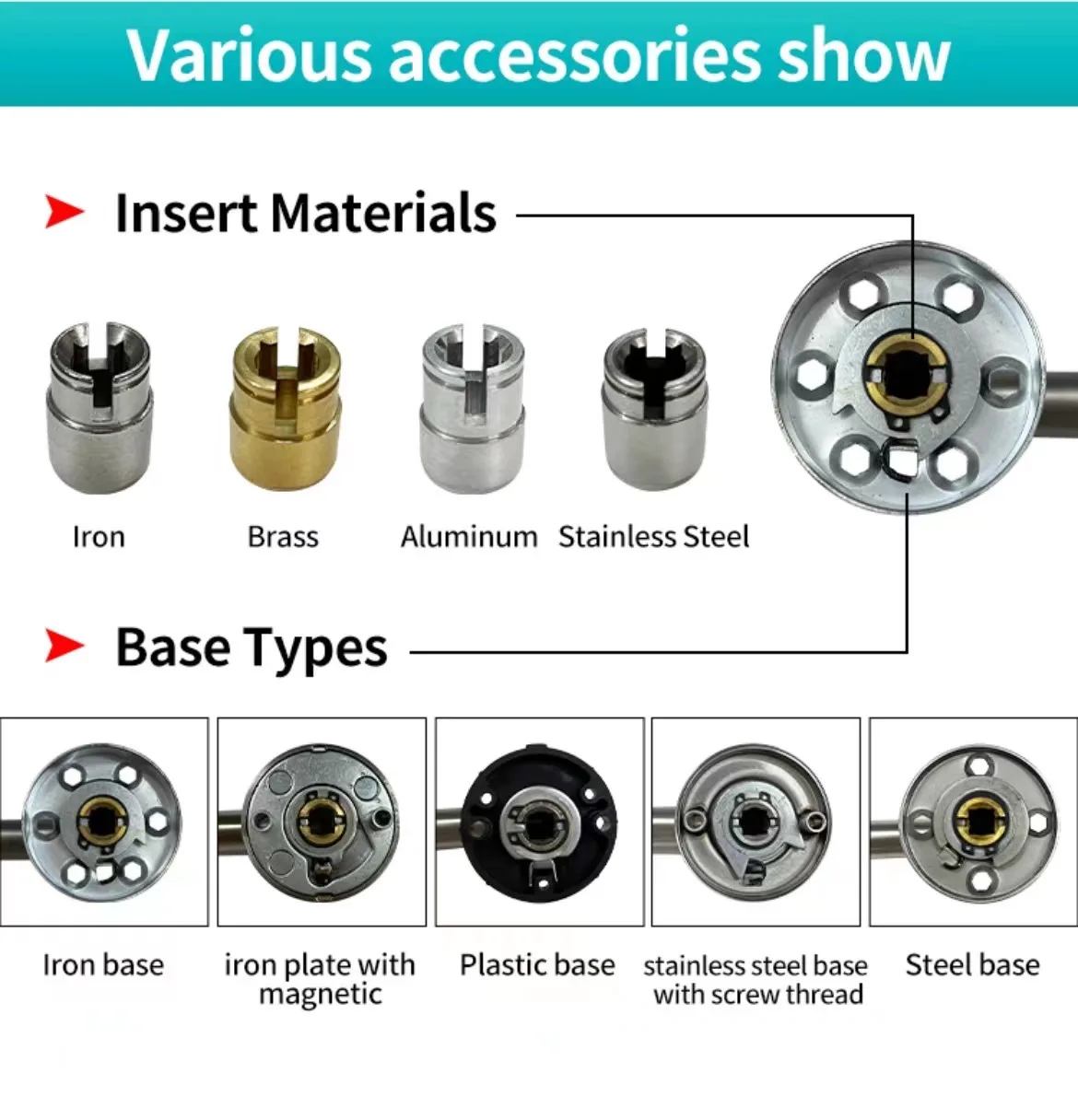 Stainless Steel Flush Pull Lift Ring Handles Inset Drawer Cabinet ...