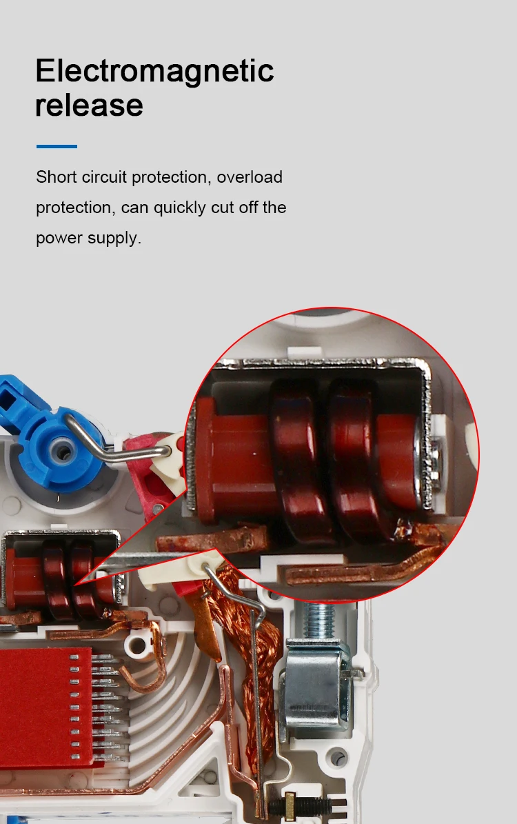 ANDELI Miniature Circuit Breaker (MCB) ADB3-125-1P 20A 40°C