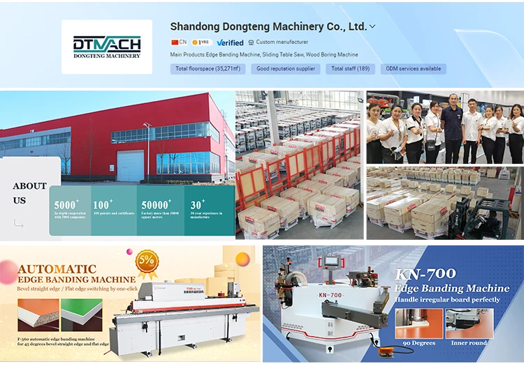 Dtmach Mdf Fully Automatic Edge Banding Machine Automatic Pvc Multi ...