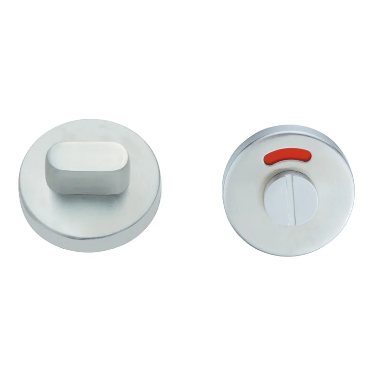 Bathroom Cubicle Stainless Steel Door Fittings Oval Handle Apartment ...