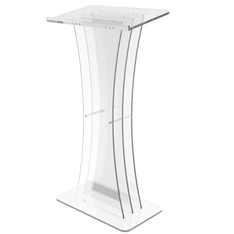 Transparent Acrylic Lucite Podium Pulpit Lectern Churches, Schools ...