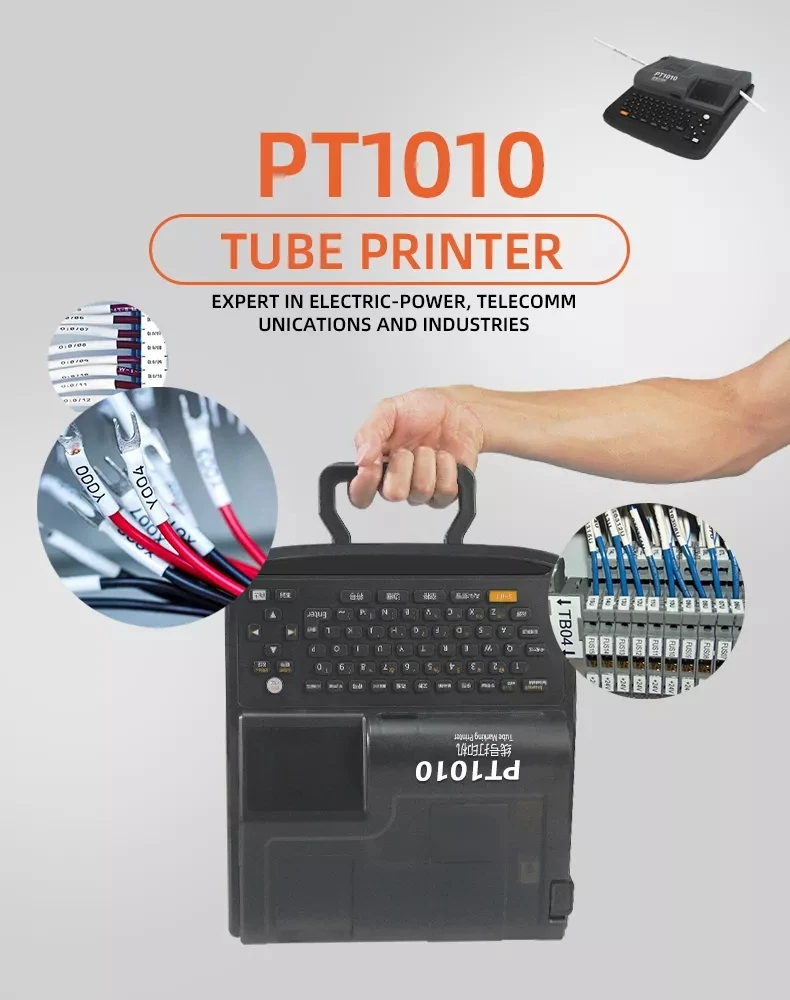 Puty Pt1010 Pvc Tube Printer For Heat Transfer Vinyl, 300dpi, Oem