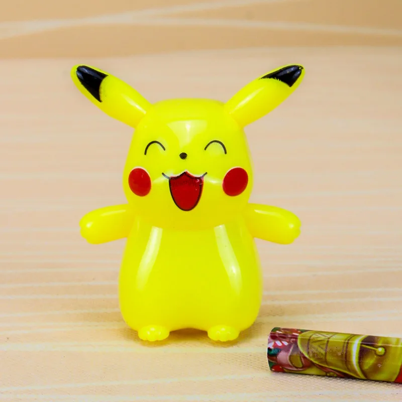 Creative Pikachu Modeling Pen Plane Kawaii Student Stationery Silicone ...