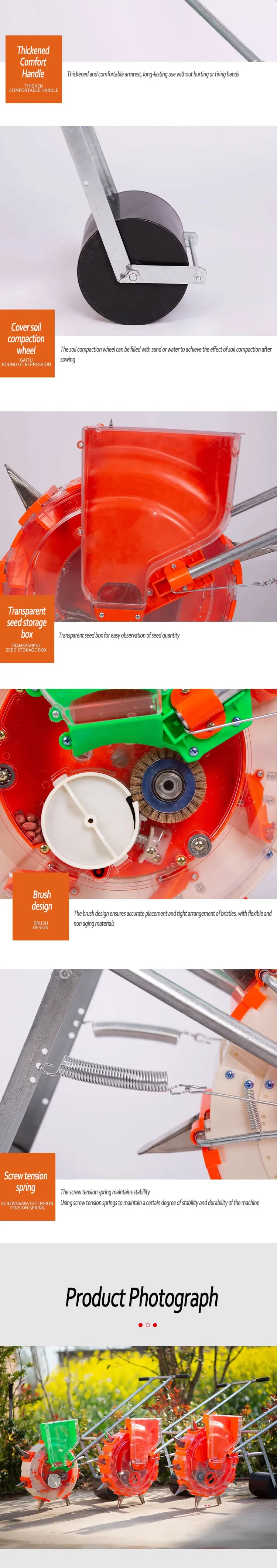 Seed Planter Machine Corn Seeder Planter Corn Planter Fertilizer ...