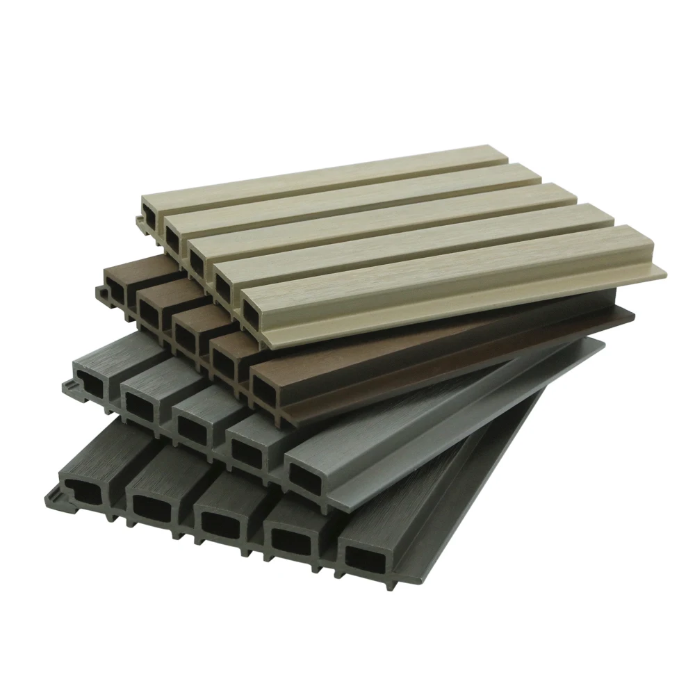 Wpc Fluted Exterior Wall Cladding - Eco-friendly & Customizable Oem