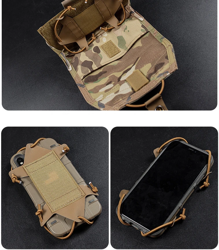 Phone Pouch Case Accessories Nylon Tactical Phone Case Durable Tactical ...