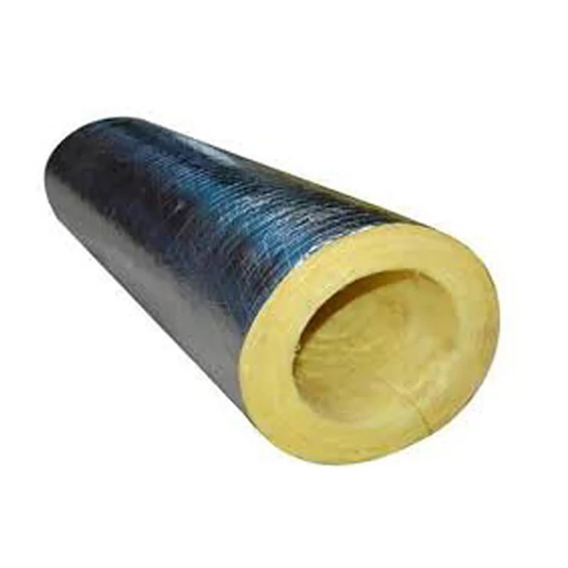 High Quality Heat Pipe Insulation Rock Wool Glass Wool Aluminum ...